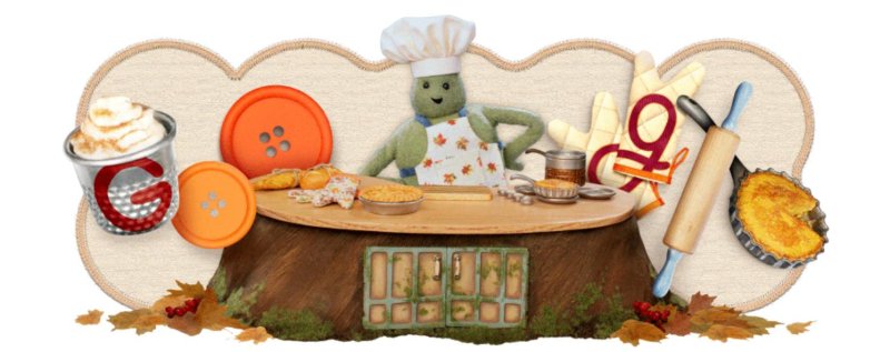Google Honors The Tiny Chef with Thanksgiving Day Doodle - Stop Motion ...